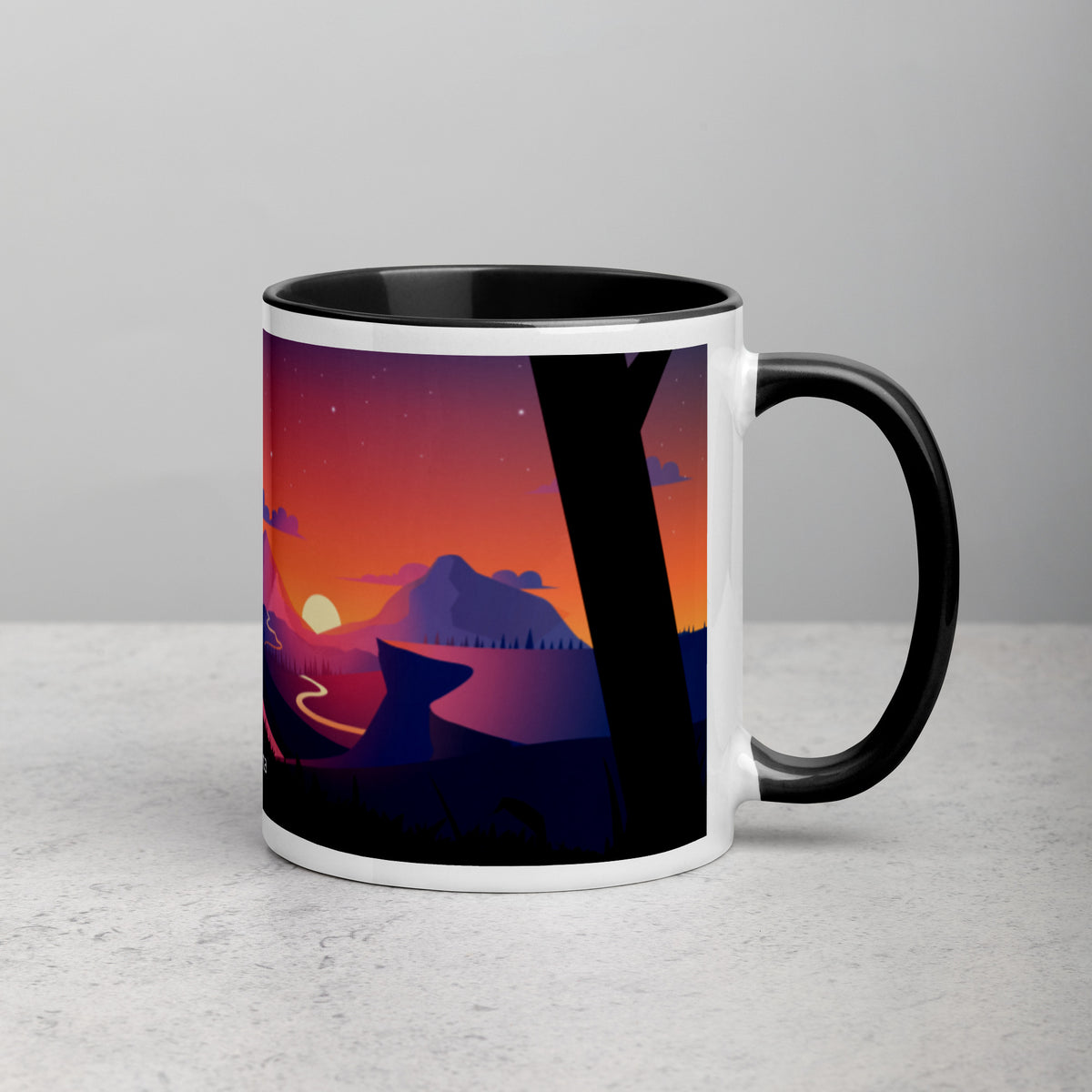 Confession Mug with Black Inside – Aleph Beta Shop