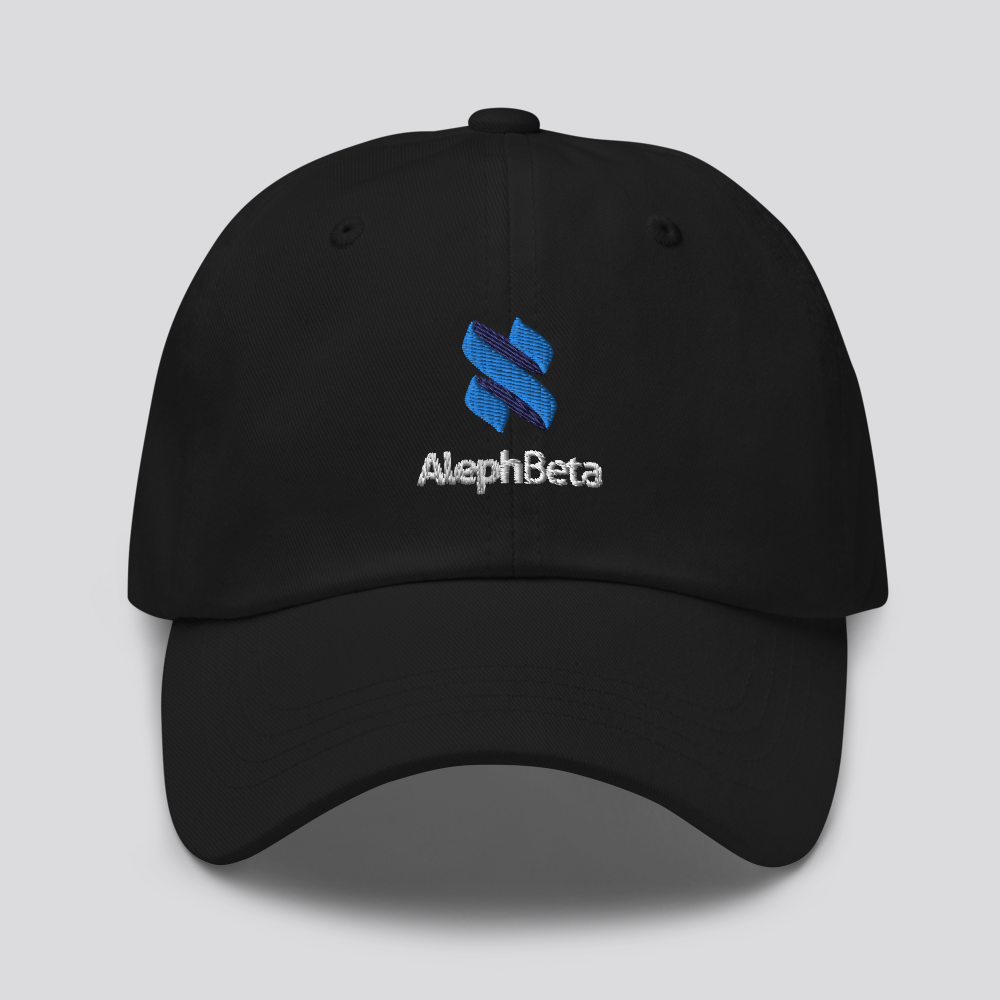 Aleph Beta Logo Cap – Aleph Beta Shop